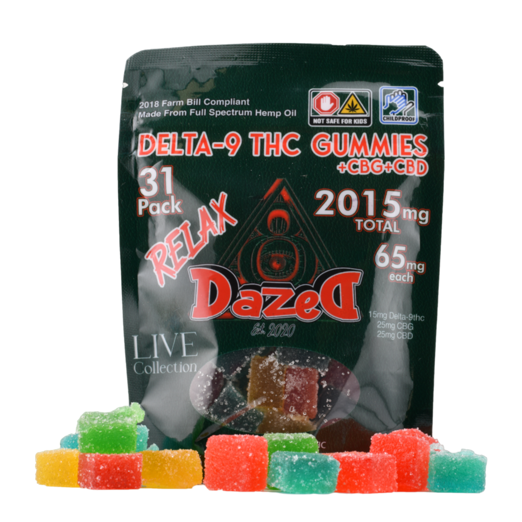 Dazed 8 Gummies - Live Collection - Cannabis Phrog