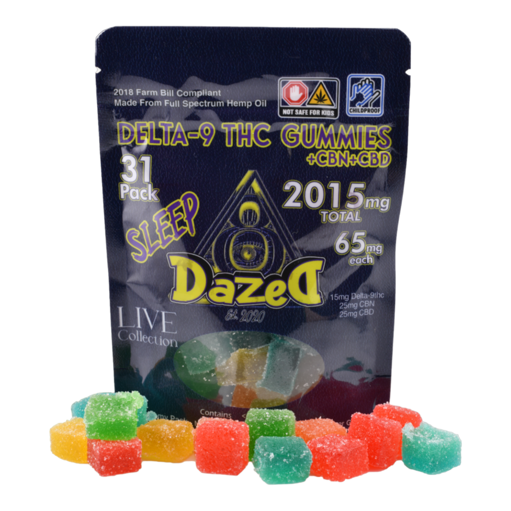 Dazed 8 Gummies - Live Collection - Cannabis Phrog
